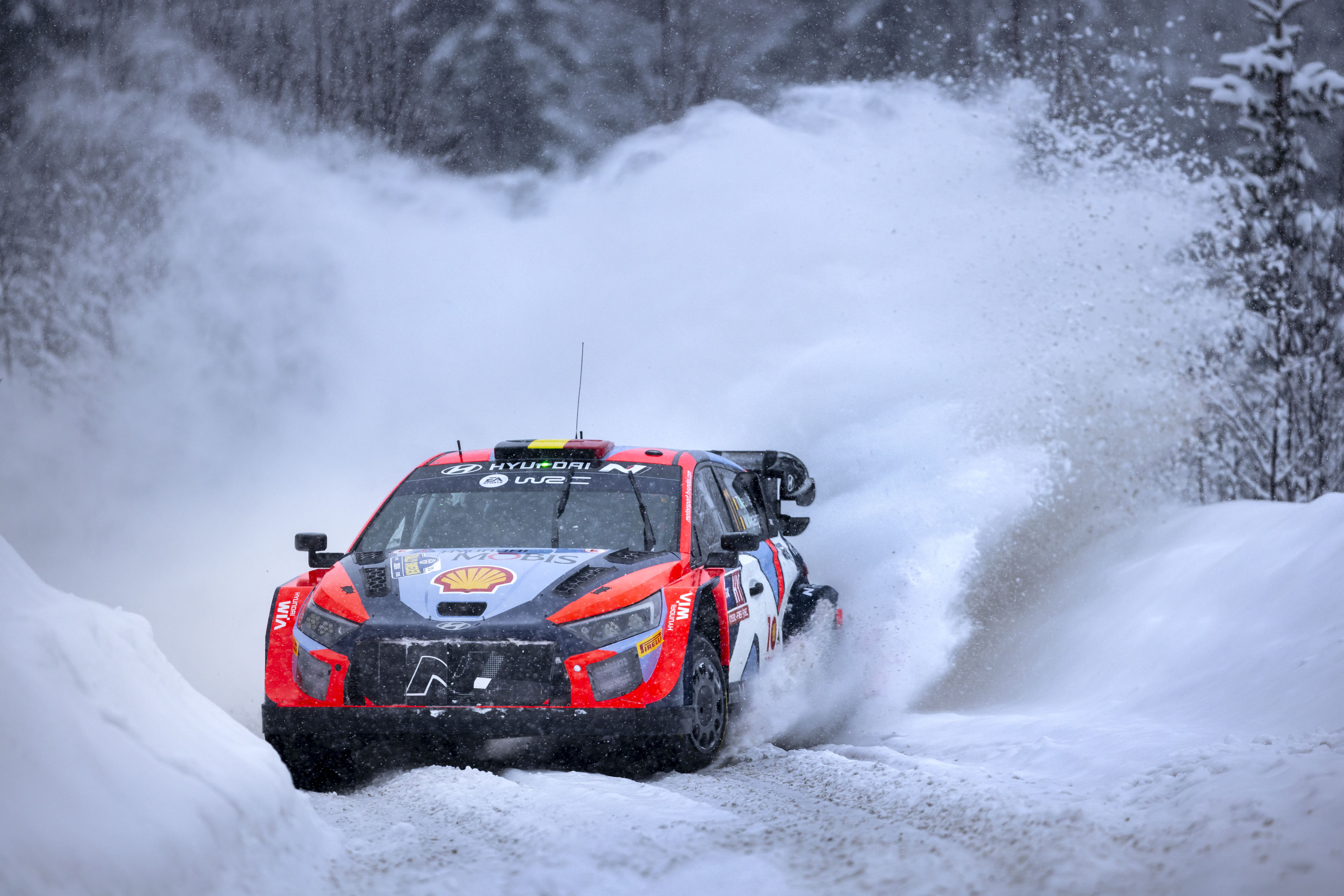 Hyundai Takes the Second Victory of 2024 WRC, at Rally Sweden