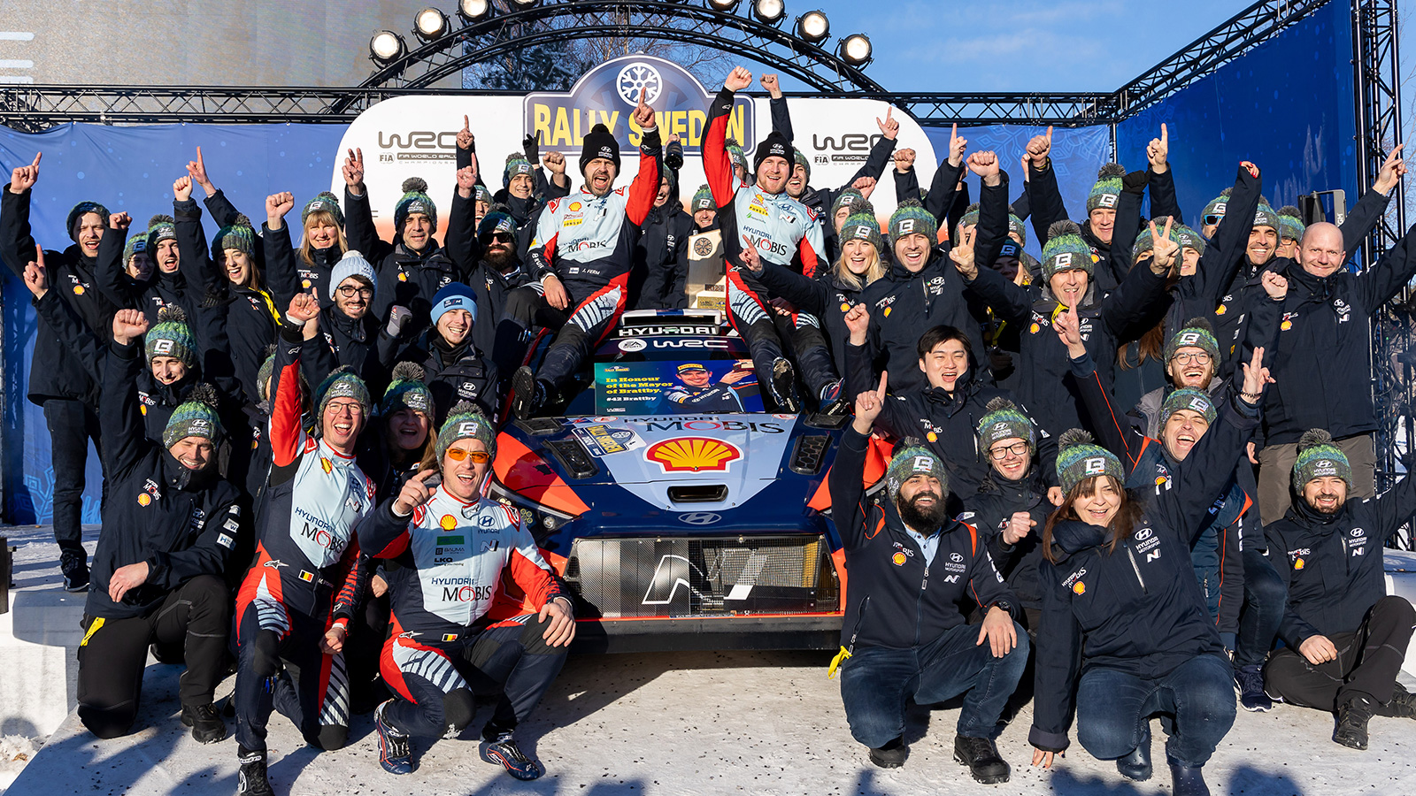 Hyundai Takes the Second Victory of 2024 WRC, at Rally Sweden